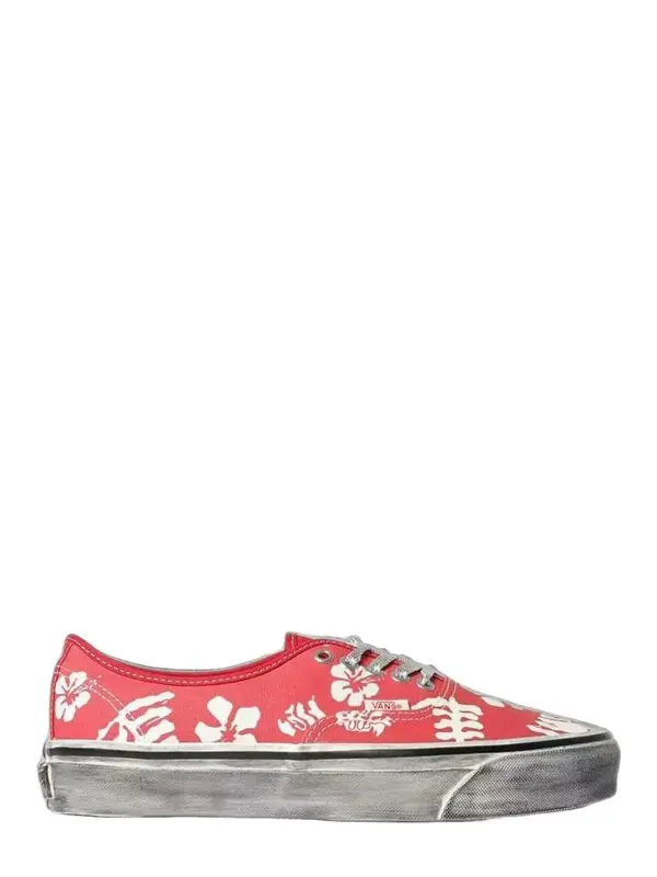 VANS Floral-print Sneakers - Red