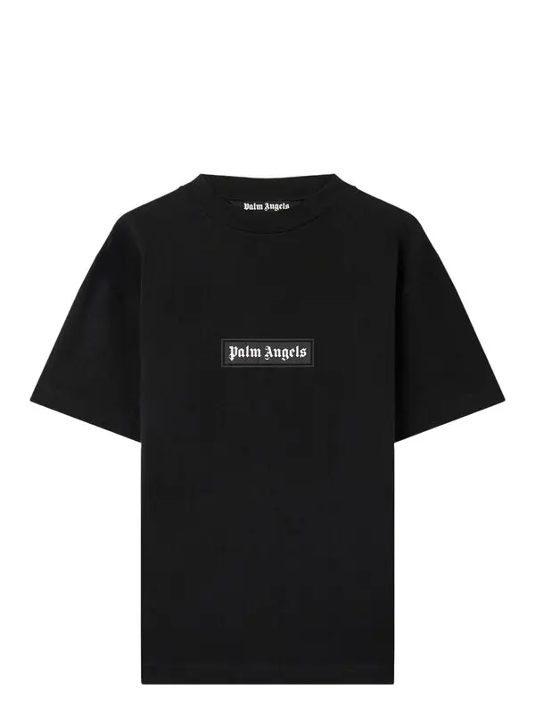 Palm Angels Box Logo T-shirt - Black