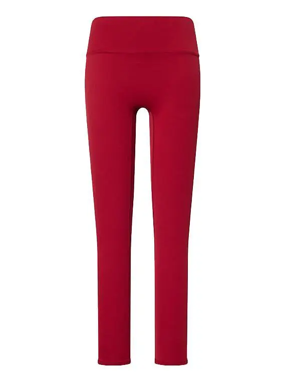 THE COUTURE CLUB Sculpt Brand-emblem Leggings - Cherry