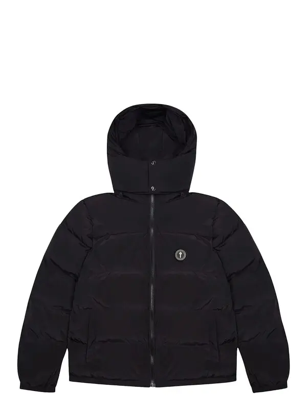 Trapstar Irongate Detachable Hooded Puffer Jacket - Black