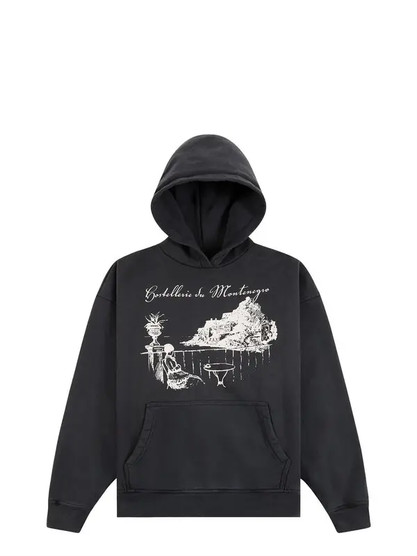 Rhude Montenegro Morada Hoodie - Black