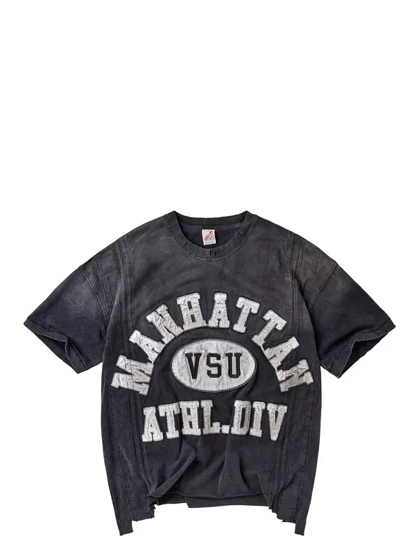 VALE FOREVER Manhattan Thrashed Tee - Black
