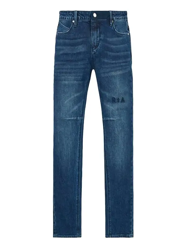 RtA Clayton Skinny Jeans 'frosted - Blue