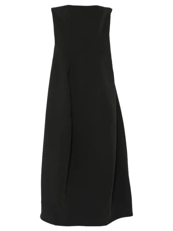 TOTEME Balloon Strapless Dress - Black