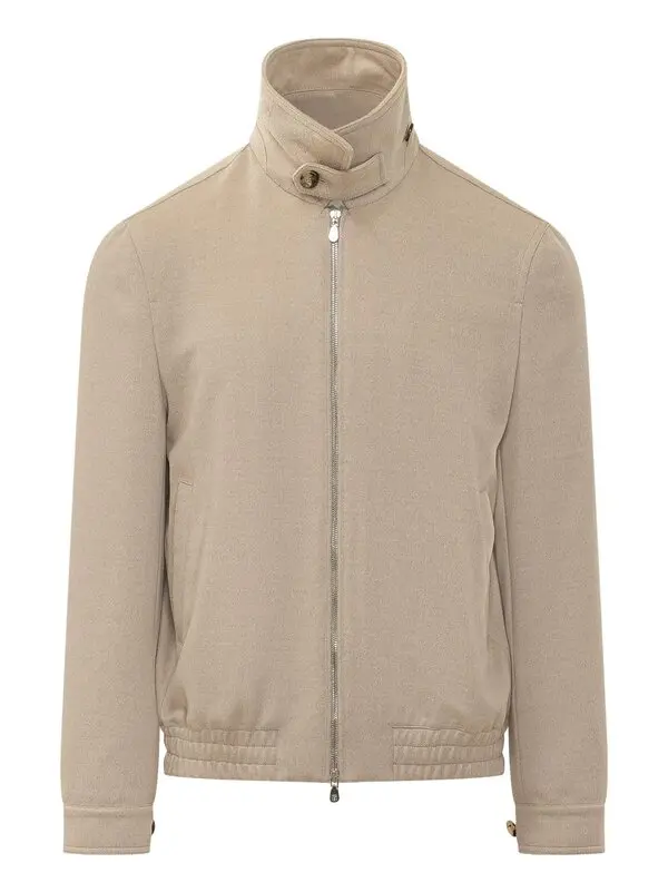 Brunello Cucinelli Style Tailored Jacket With Soft Structure - Sabbia