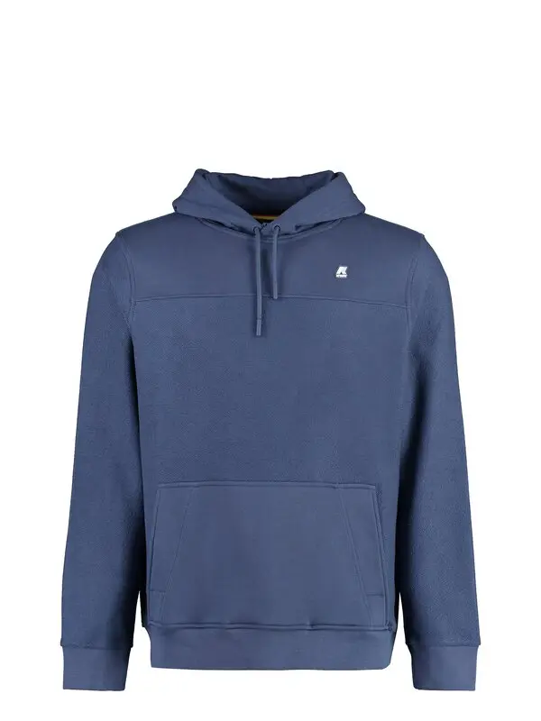 K-WAY Jose Hooded Sweatshirt - Blue
