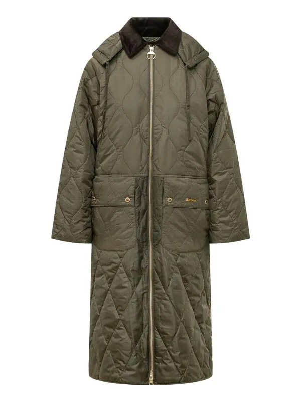 Barbour Osbourne Quilted Jacket - Olive