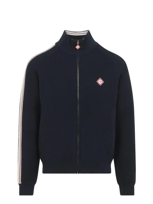 Casablanca Cafe Culture Track Jacket - Blue