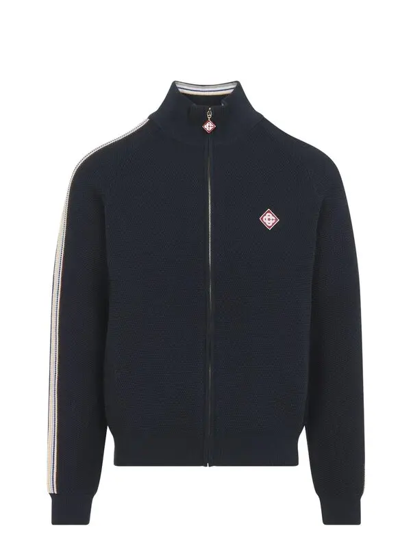 Casablanca Cafe Culture Track Jacket - Navy