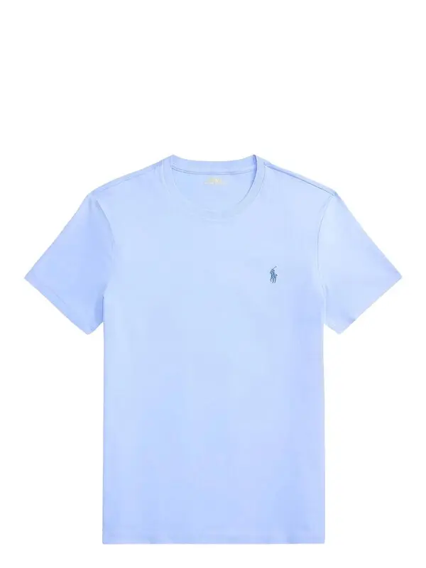 Ralph Lauren Classic Cotton Polo T-shirt For - Light Blue