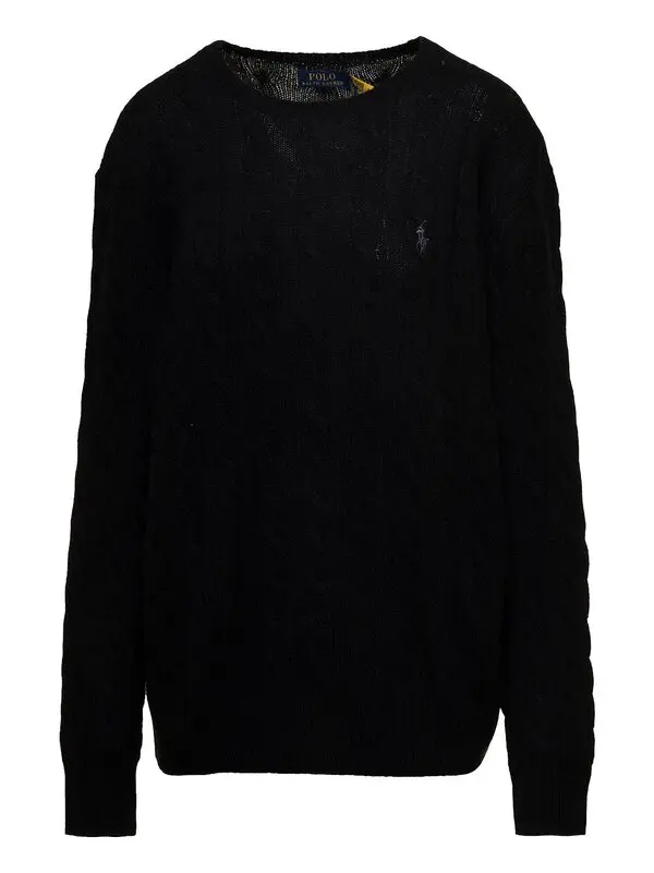 Polo Ralph Lauren Luxurious Wool-cashmere Blend Sweater - Black