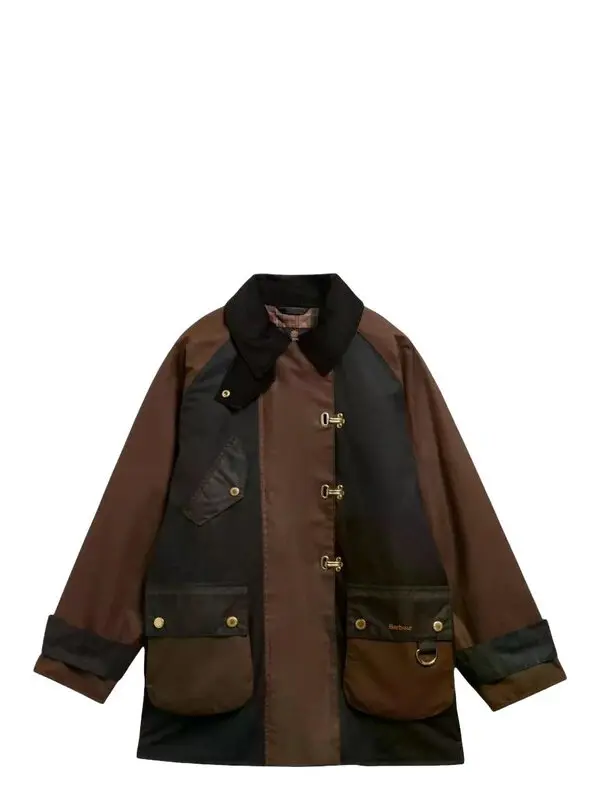 Barbour Felton Waxed Cotton Jacket - Brown
