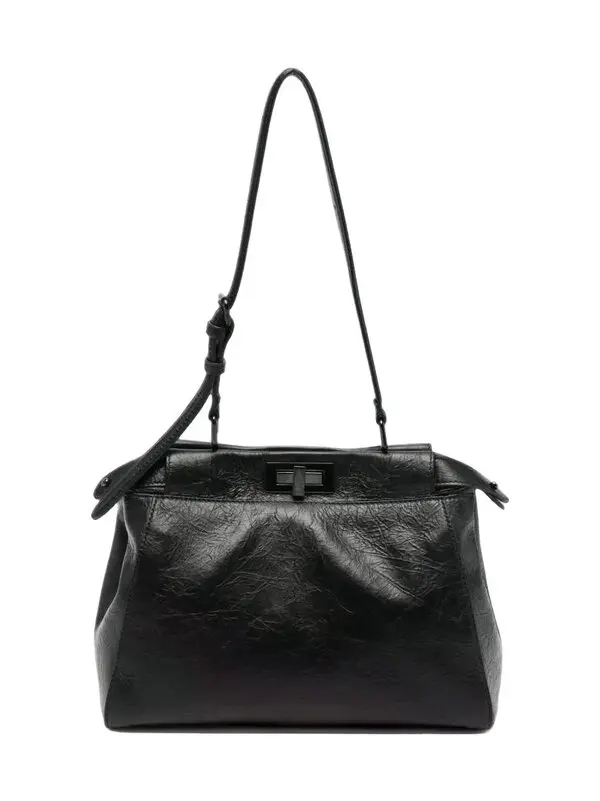 Fendi Peekaboo Soft Tote Bag - Black