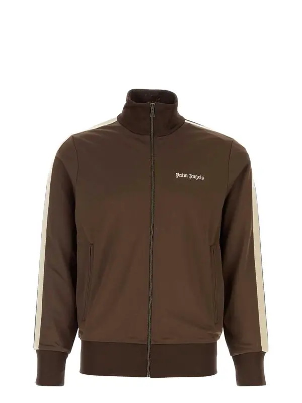 Palm Angels Tech Fabric Sweatshirt - Brown