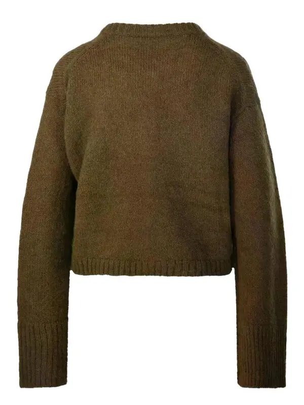 BY MALENE BIRGER Cierrou Button-up Knitted Cardigan - Green