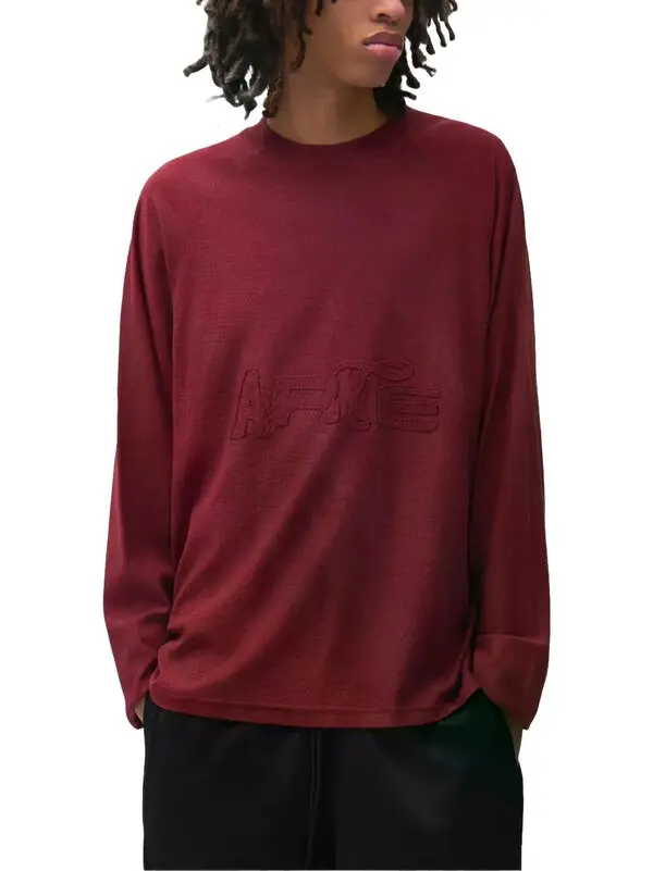 ARTE ANTWERP Aero Long-sleeve T-shirt - Red