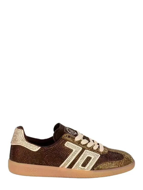 BACK 70 Cloud Star Rhinestone-embellished Sneakers - Brown