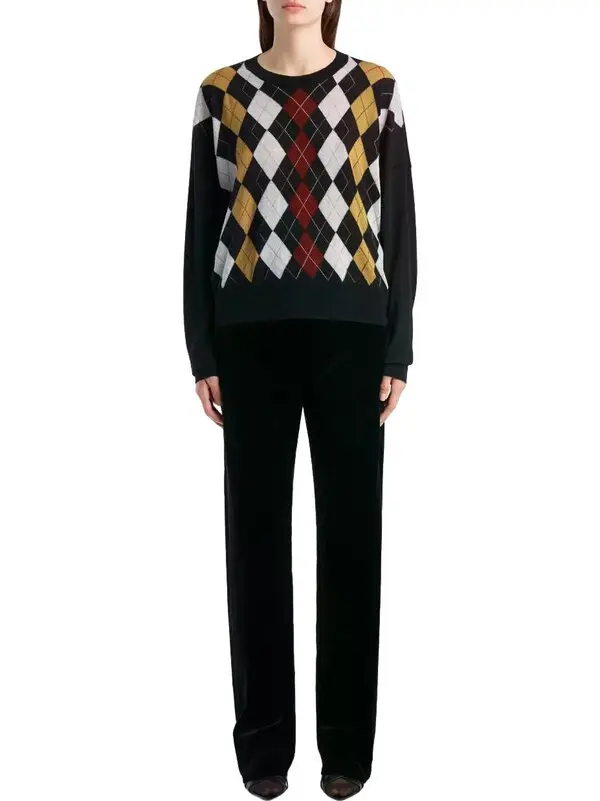 Khaite Tammy Sweater In Multi - Black