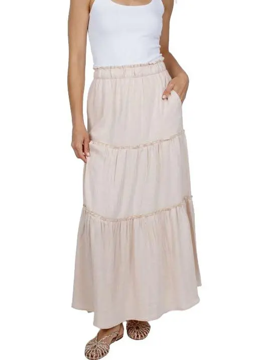 LEISURE LAB Santorini Skirt - Blush
