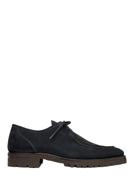 ZELLI ITALIA Wallaby Lace Up Derby - Navy