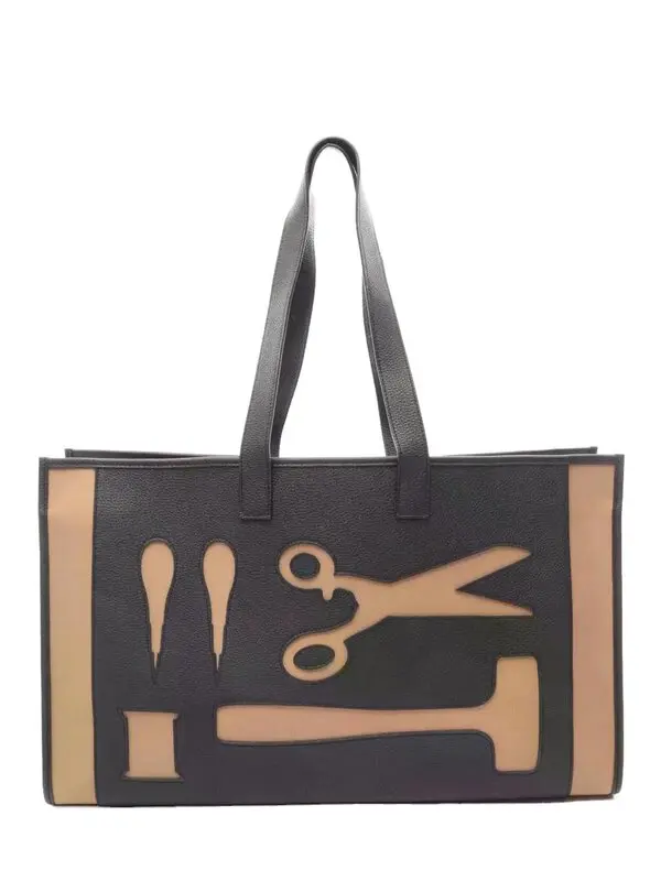 Hermès 2000-2015 Togo Petit H Tote Bag - Grey