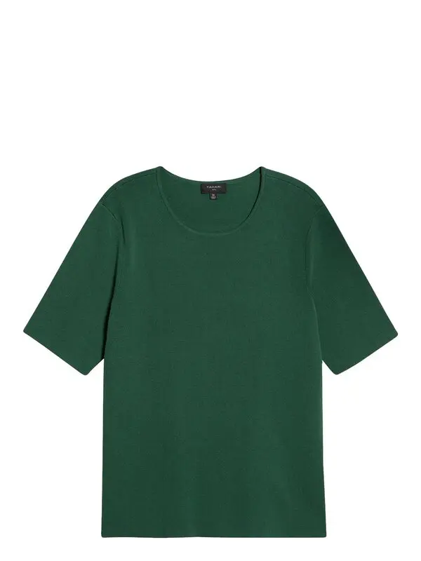 TAHARI ASL Sweater T-shirt - Winter Pine