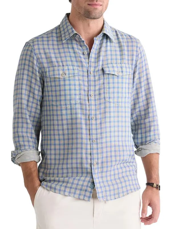 Vineyard Vines Chiller Performance Shirt - Clam Shell