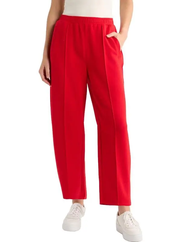 Bernardo Barrel Leg Trouser Sweatpants - Salsa