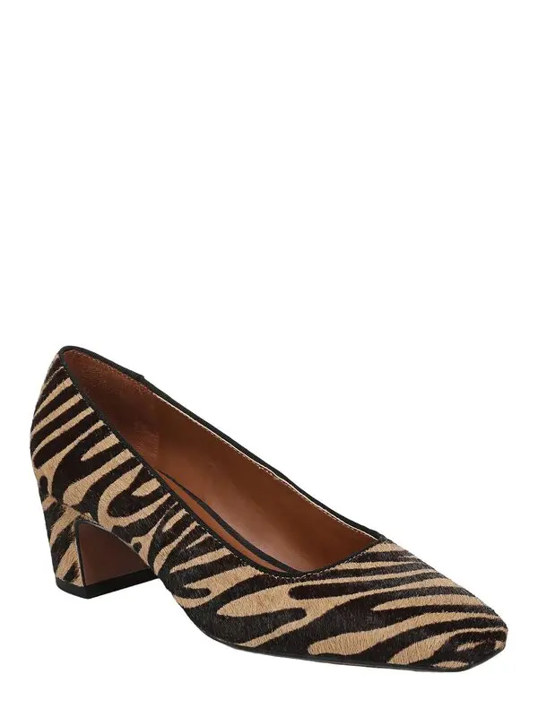 Franco Sarto Salino Calf Hair Pump - Camel Multi