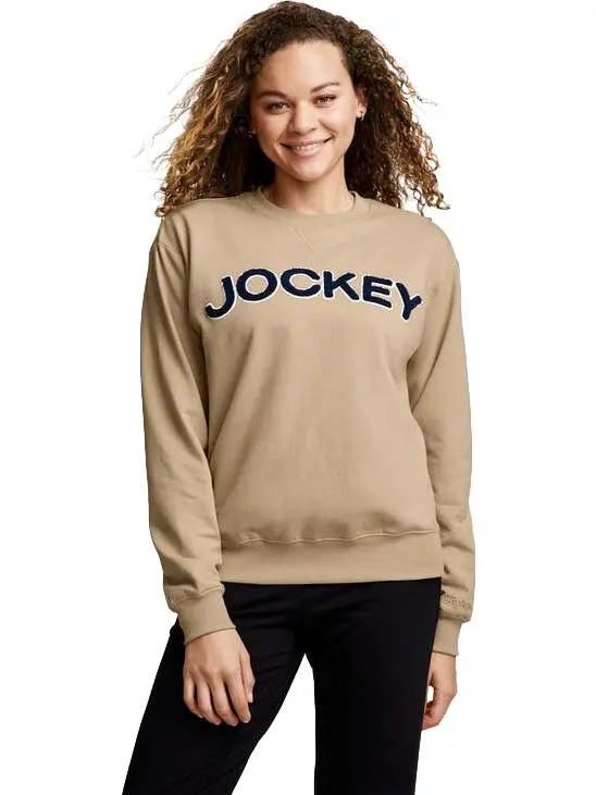 JOCKEY Unwind Lounge Crew Sweatshirt - Scout