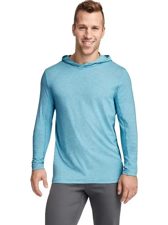 JOCKEY Everactive Lightweight Performance Hoodie - Misty Blue