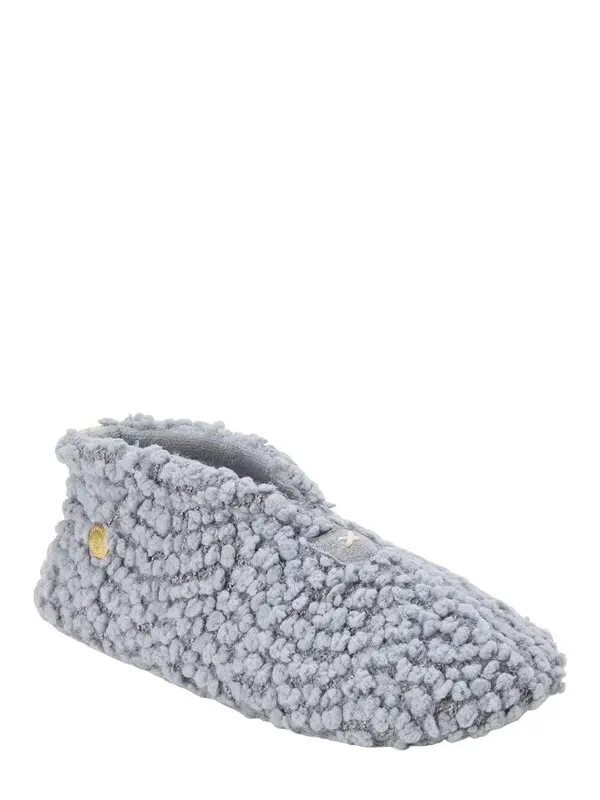DEARFOAMS Unwind Slipper Sock Bootie Slippers - Sleet