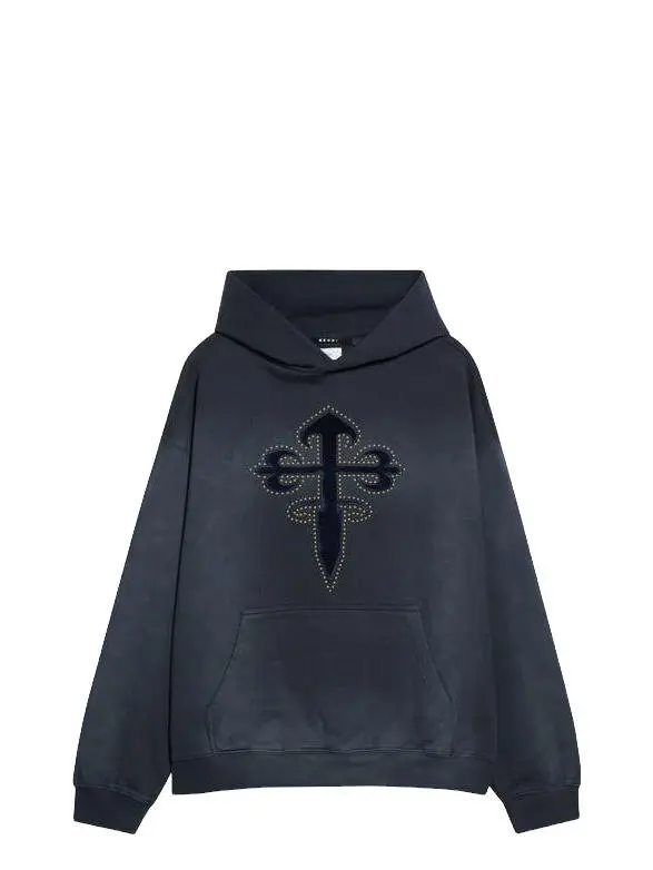 Ksubi Kaliba Ekcess Graphic Hoodie - Navy