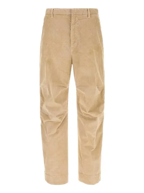 Dsquared2 Beige Stretch Corduroy Pant - Brown