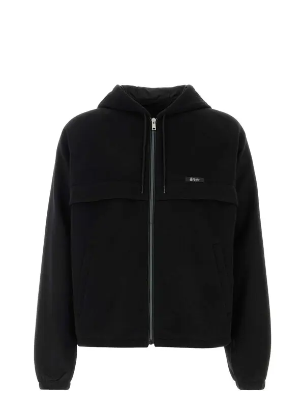 Prada Pile Jacket - Black