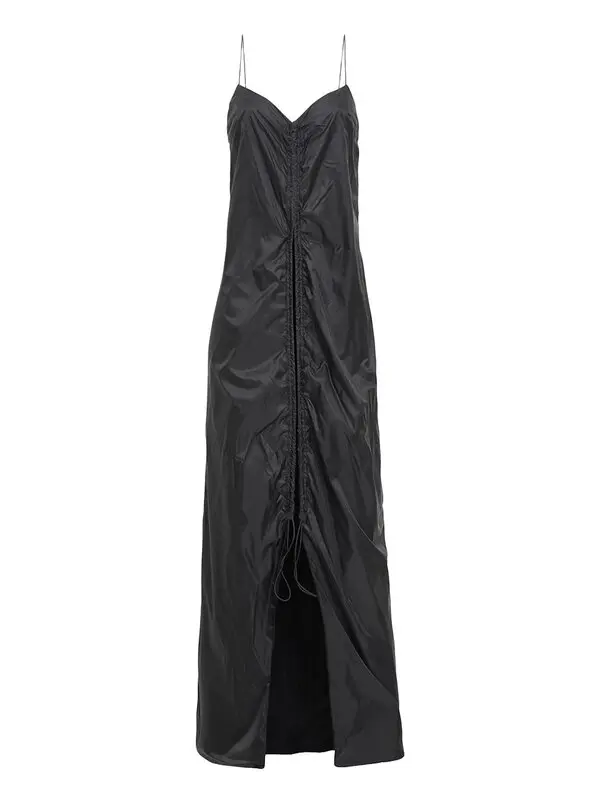 AUDREY VALLENS All-gen Athleisure Vest Dress - Black
