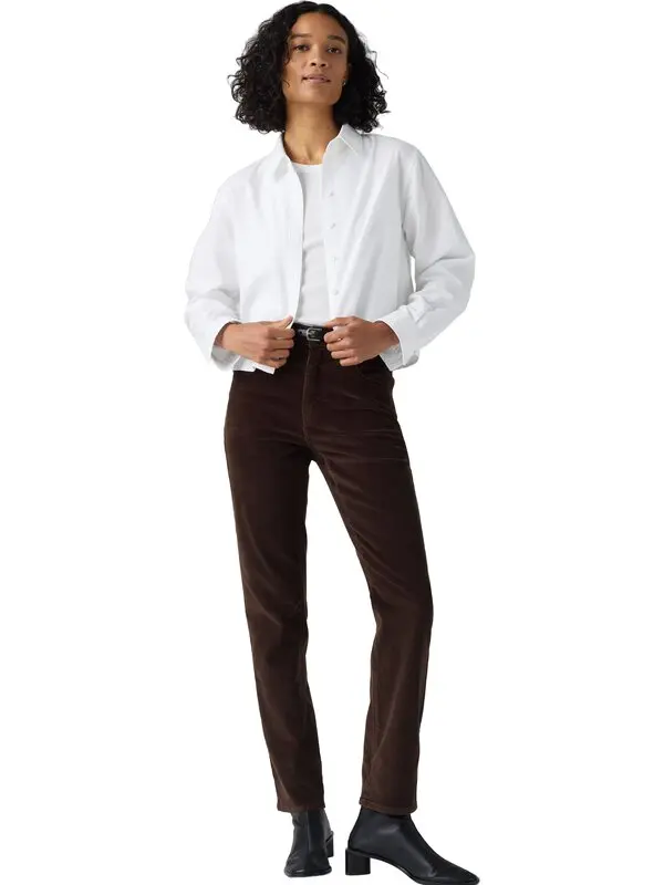 LEVI'S 724 High-rise Straight Pants Jeans - Java