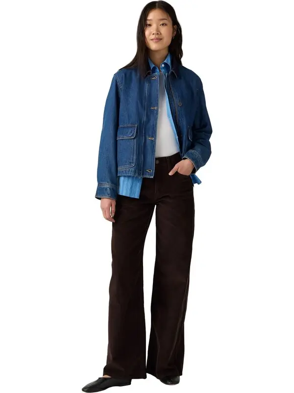LEVI'S Middy Wide-leg Jeans - Java