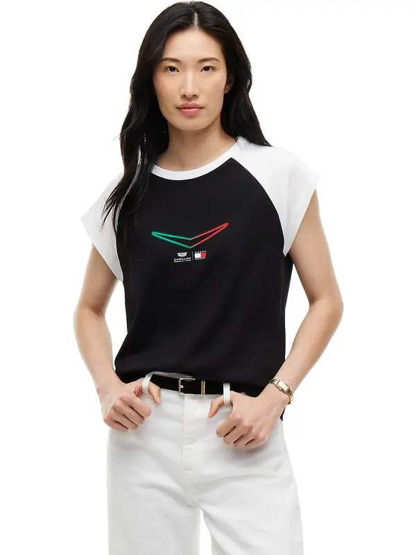 Tommy Hilfiger Tommy X Cadillac F1 Team Mexico T-shirt - Black