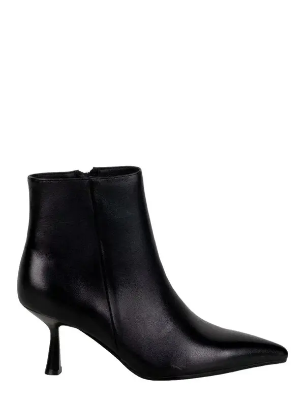 BIBI LOU Sakura Pointed-toe Ankle Boots - Black