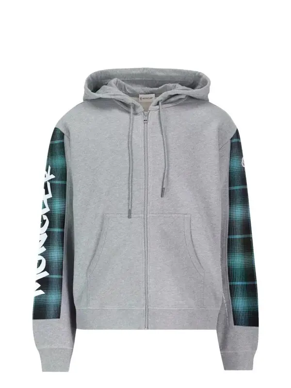 Moncler X Frgmt Zip-up Hoodie - Grey