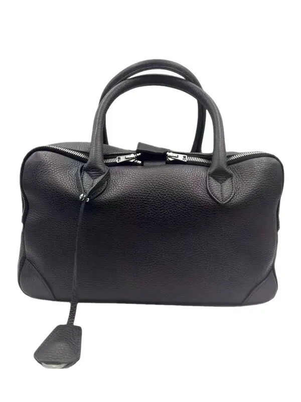 GOLDEN GOOSE Pebbled Leather Tote Bag - Black
