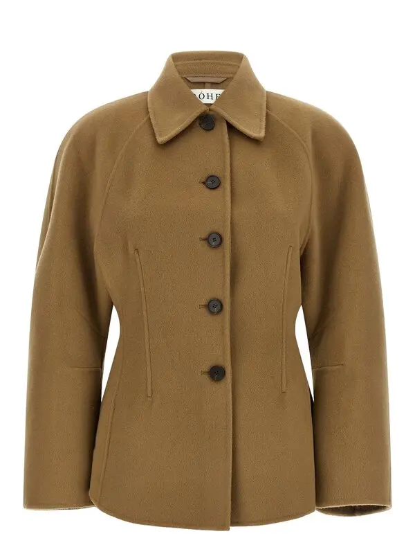 RÓHE Sculptural' Jacket - Brown