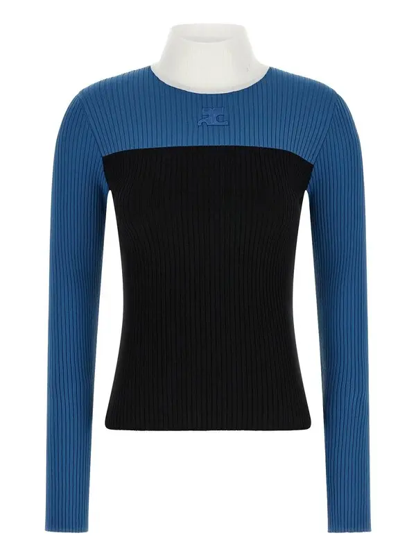 COURREGES Tricolor Jersey - Multi