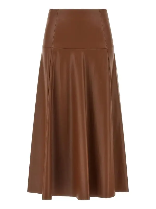 NUDE Full Skirt - Brown