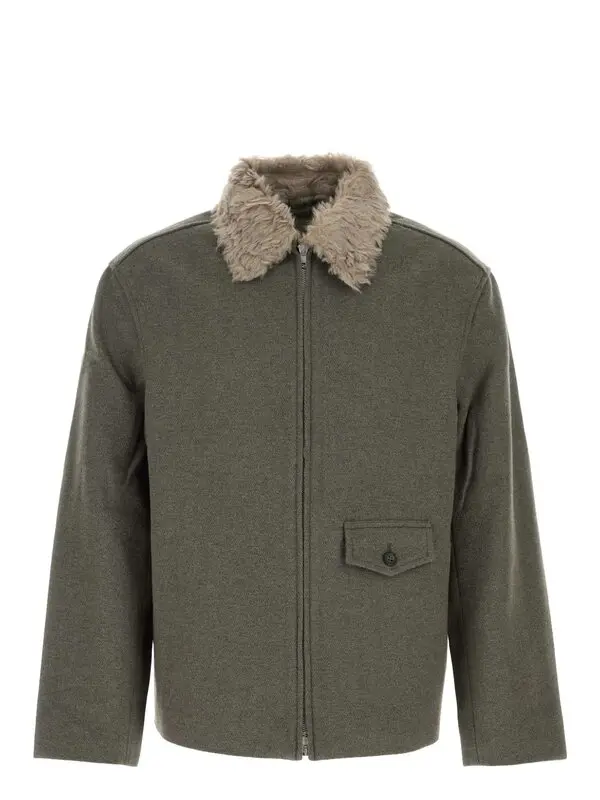 Our Legacy Dark Grey Wool Blend Jacket - Gray
