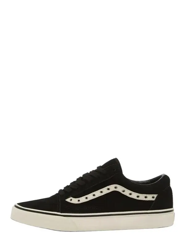 VANS Old Skool Eyelet-embellished Sneakers - Black