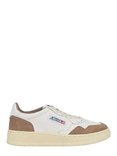 AUTRY Sneakers Khaki Size Goat Skin - Beige