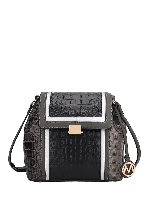 MKF COLLECTION BY MIA K. Jamilah Shoulder Bag Charcoal - Grey