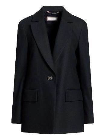 Peserico Blazer Size Wool, Polyester, Viscose, Polyamide, Elastane - Blue